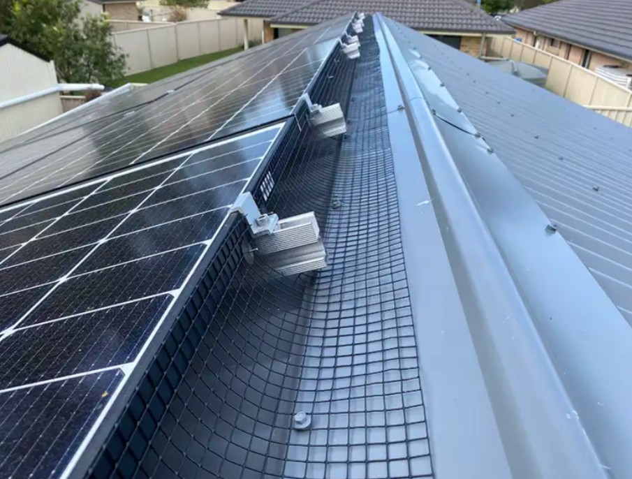Solar Panel Bird Proofing Gold Coast | Skyline Gutter Cleaning